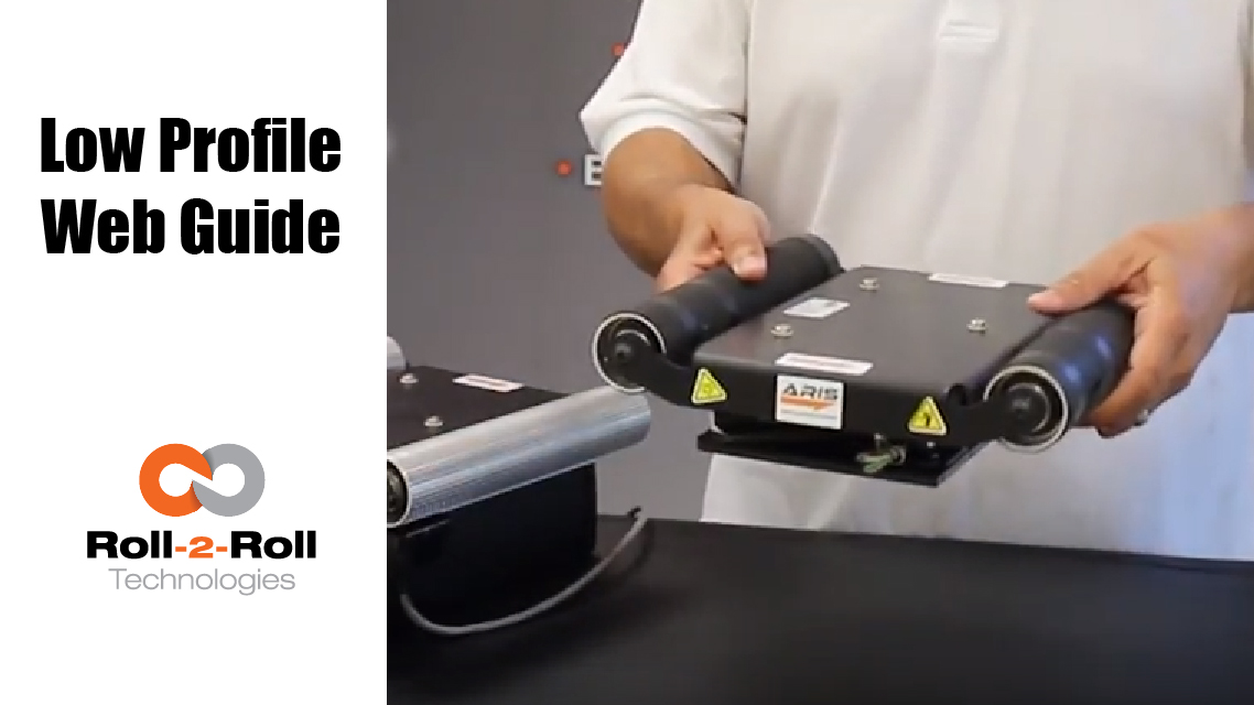 Low Profile Web Guides | Roll-2-Roll Technologies